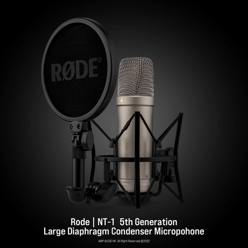Rode | NT1 5TH GEN | Amp Audio HK | 香港專業錄音及音響器材專門店