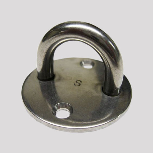 Stainless Steel Two Hole Round Eye Plate | AP Lifting Gear