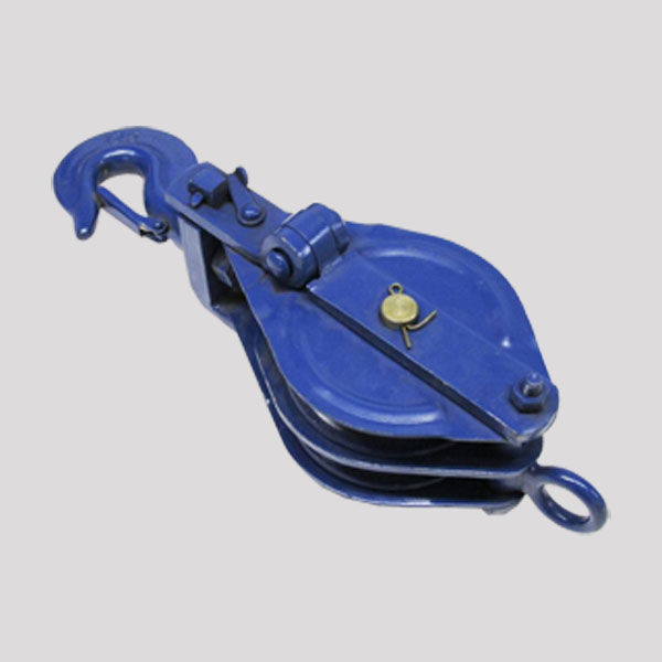 Double Sheave Snatch Blocks c/w Swivel Safety Hook & Becket | AP ...