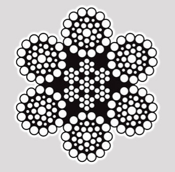 Galvanised Compacted 6x36 RHOL (1960 Grade) COMP636 | AP Lifting Gear