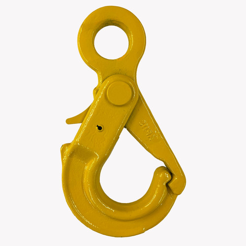 Grade 80 Eye Type Self Locking Hook with Grip Latch | AP Lifting Gear
