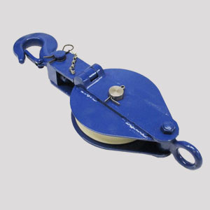 London Pattern Block with Nylon Sheaves c/w Becket Eye Snatch Block ...