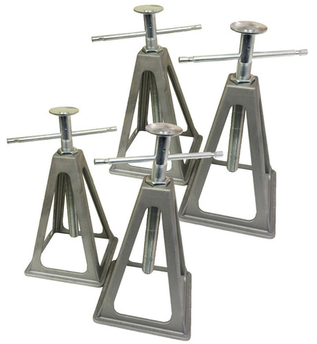 Motorhome/RV/Caravan ALUMINIUM LEVELLING AXLE JACK STANDS | AP Lifting Gear