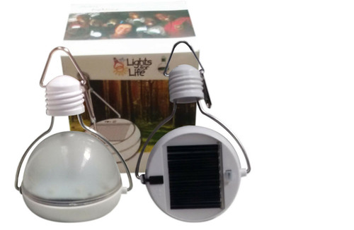 SOLAR POWERED HANGING CAMPING LIGHT USB CHARGING CONNECTION CABLE | AP ...