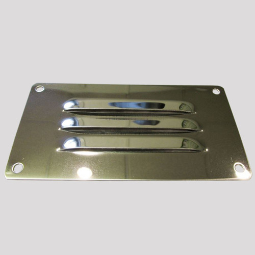Stainless Steel Louvred Air Vent Rectangular | AP Lifting Gear