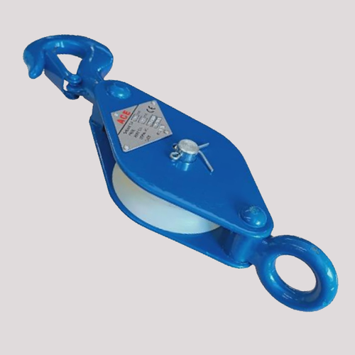 London Pattern Block with Nylon Sheave c/w Becket Eye Single Sheave ...