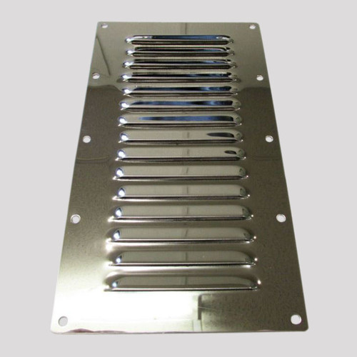 Stainless Steel Louvred Air Vent Rectangular | AP Lifting Gear