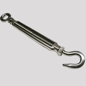 Stainless Steel Open Body Turnbuckles Hook and Eye | AP Lifting Gear