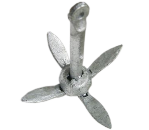 GALVANISED FOLDING GRAPNEL ANCHOR | AP Lifting Gear
