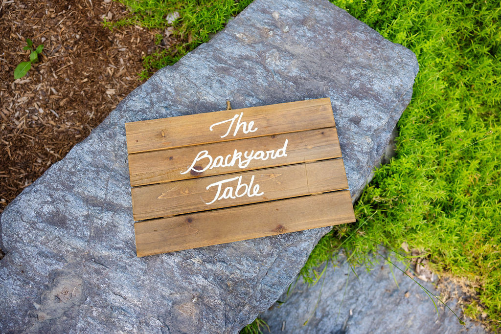 Welcome to The Backyard Table