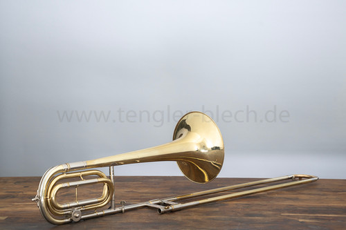 Gebrauchte Deutsche Tenorposaune in B/F Barth Stuttgart Prof. Mater ...