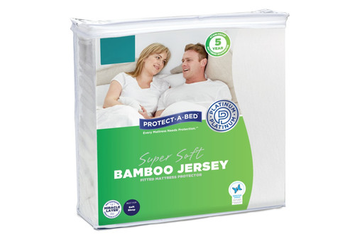 Protect-A-Bed Bamboo Jersey Mattress Protector | The Mount Bedding Co