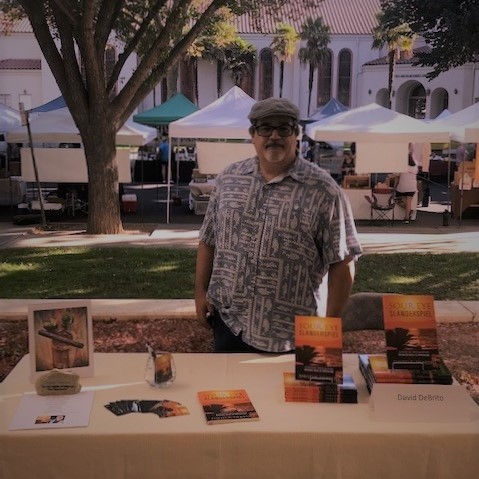 Authors Fair in Modesto yesterday