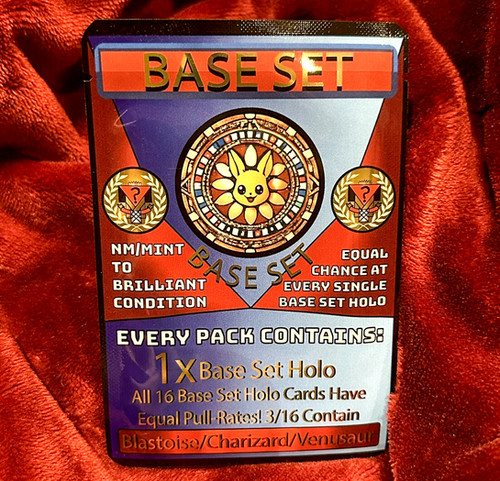 BASE SET HOLO PREMIUM PACK: 1st Pokémon Set | 1999 | Brilliant-Mint ...