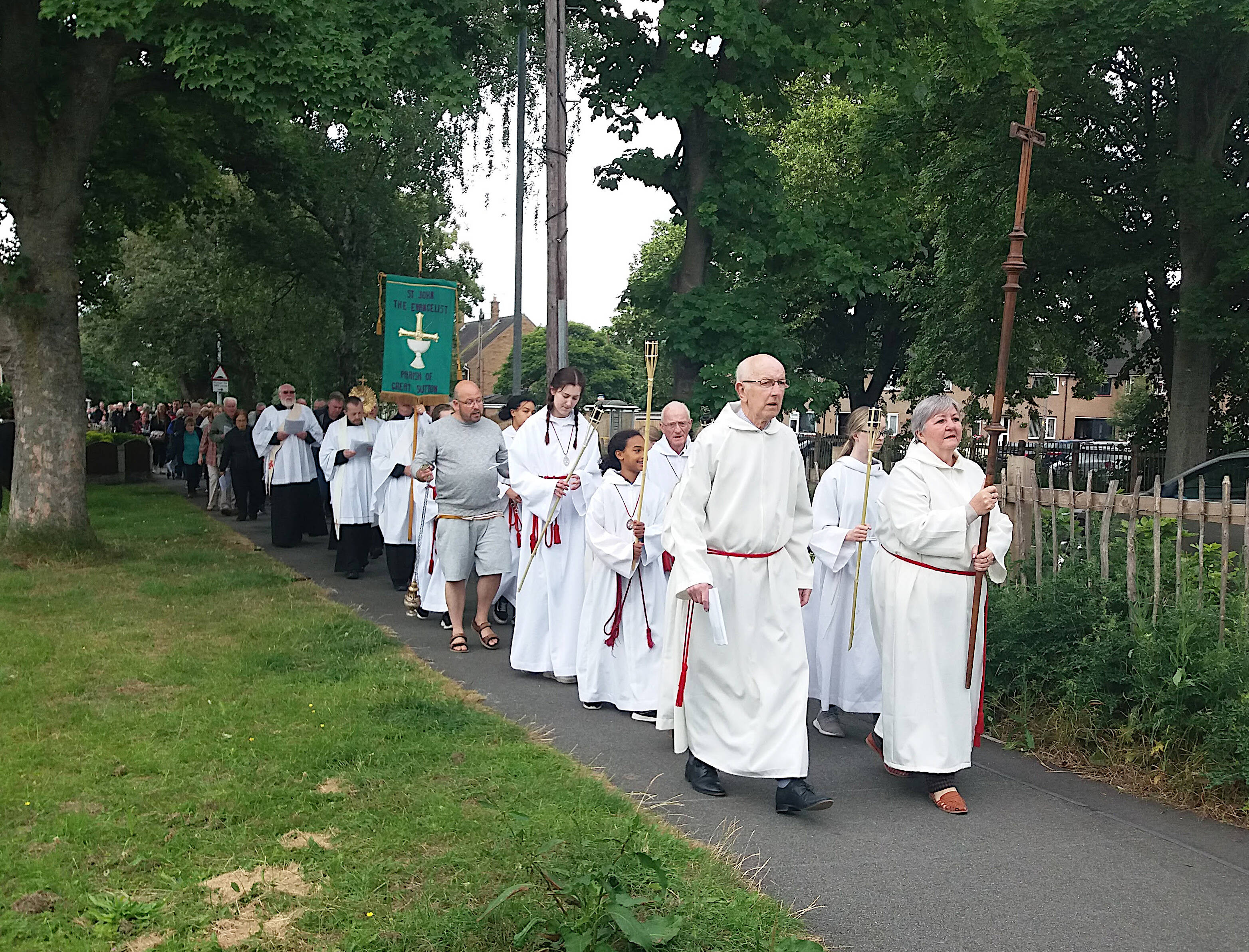 Blessed Sacrament Procession Photography