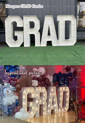 Marquee GRAD Combo | Massiel Ideas