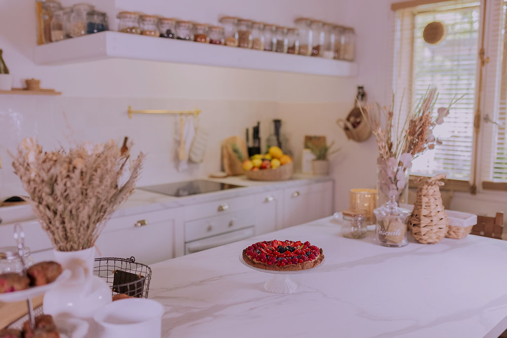 Bref, on a tout cassé et on a refait la cuisine