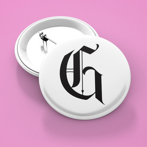Charlotte Gothic Pin & Magnet Badges | Anna Burton Designs