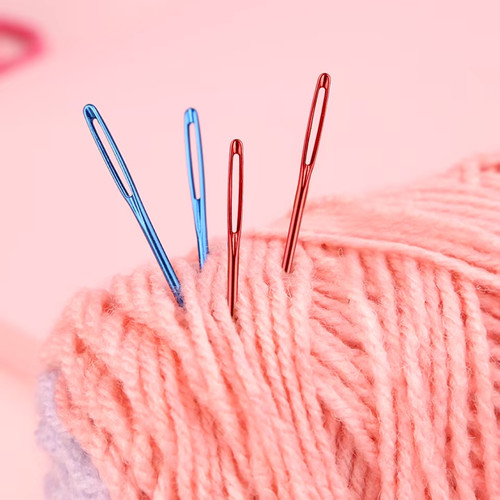 6 Bent Tip Darning Needles | Anna Burton Designs