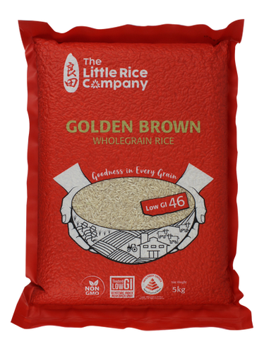 Low GI Wholegrain Golden Brown Rice 5kg ($19.90/pack ...