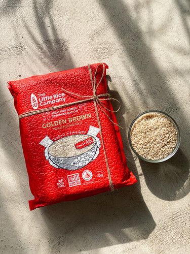 Low GI Wholegrain Golden Brown Rice 2kg ($9.80/pack) | TheLittleRiceCompany