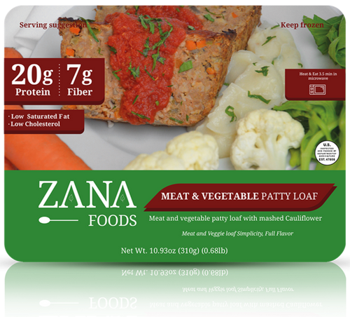 Meat and Vegetable Patty Loaf | Zanafood