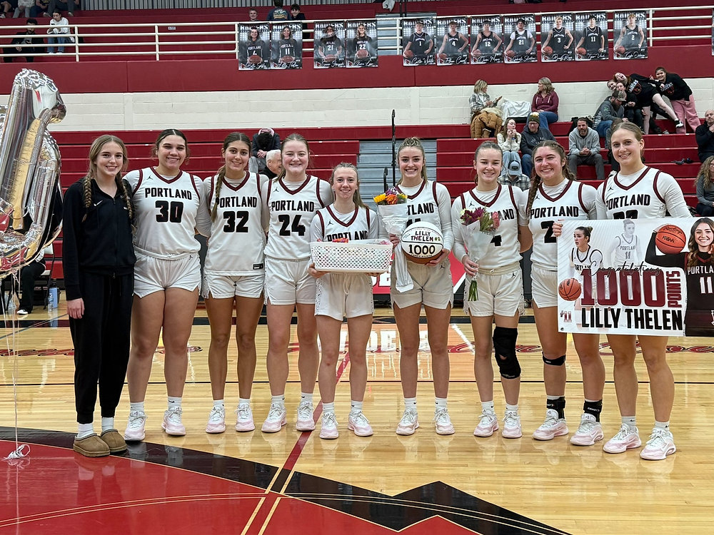 Lilly Thelen hits 1,000-point mark for PHS Basketball