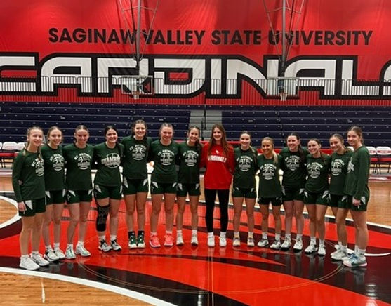 Lady Shamrocks top Ovid Elsie at SVSU