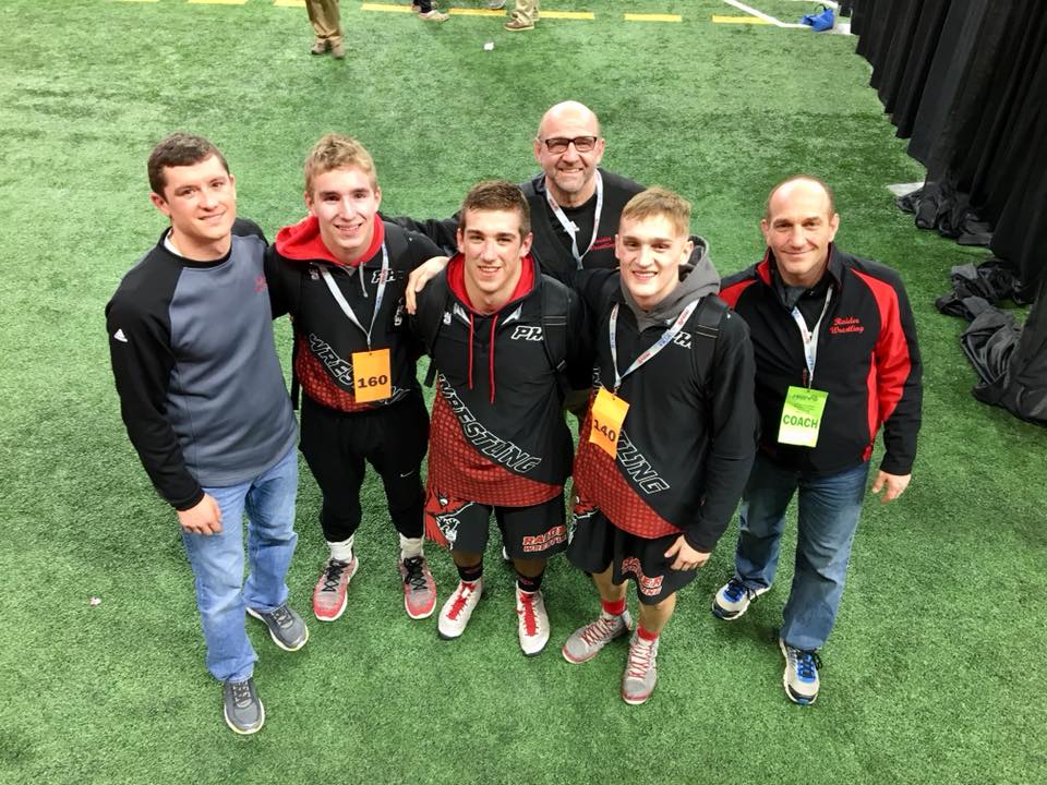 Three Raider Wrestlers Compete in Individual States, One Brings Home ...