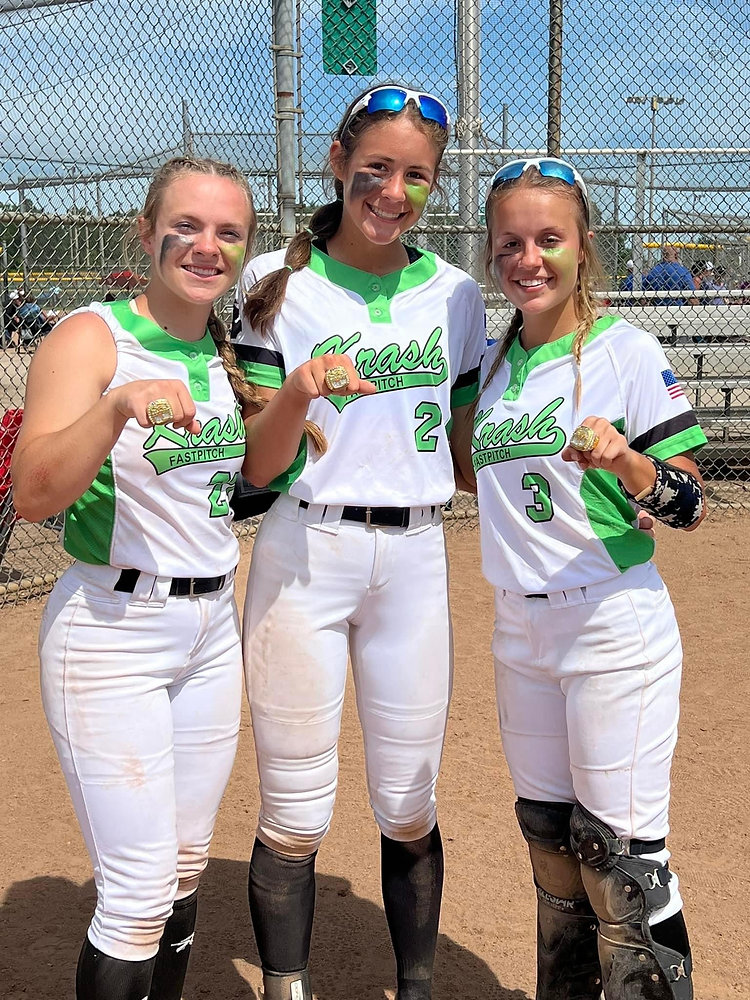 Three local softball players team up to win 16U State Championship