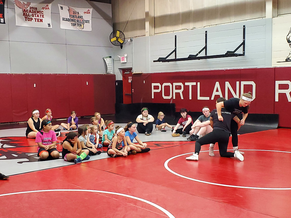 Portland Wrestling Club Holds First Girls Only Camp