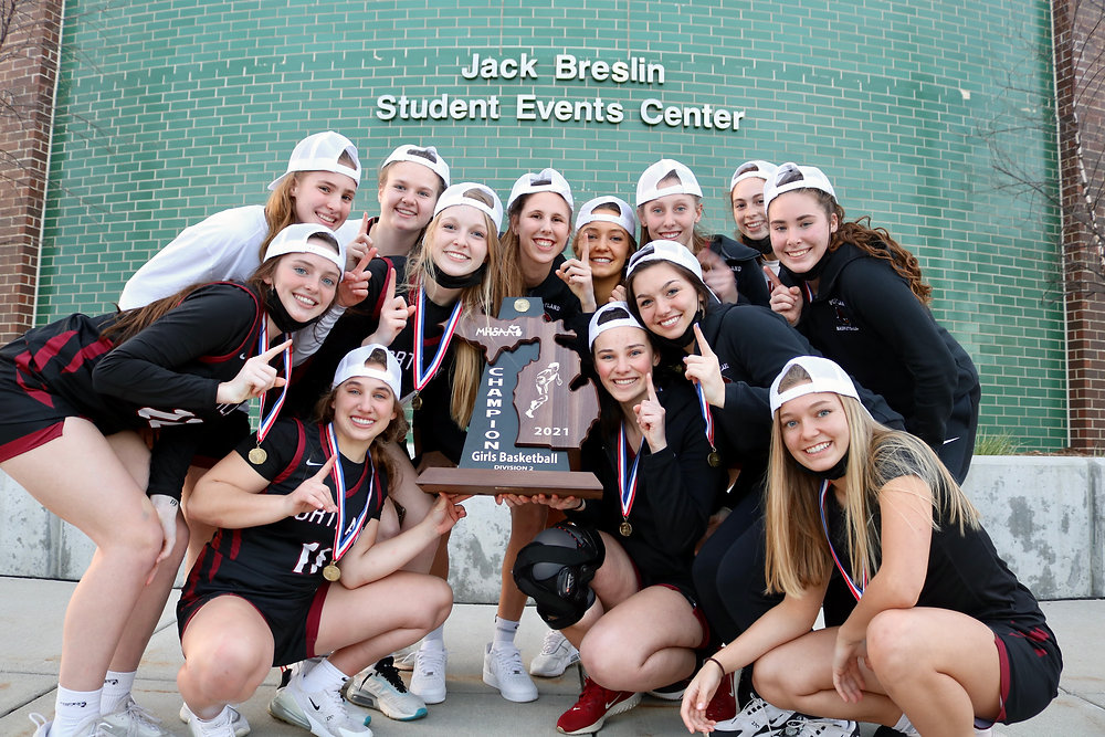 Portland Lady Raiders are 2021 Division 2 Girls Basketball State Champions