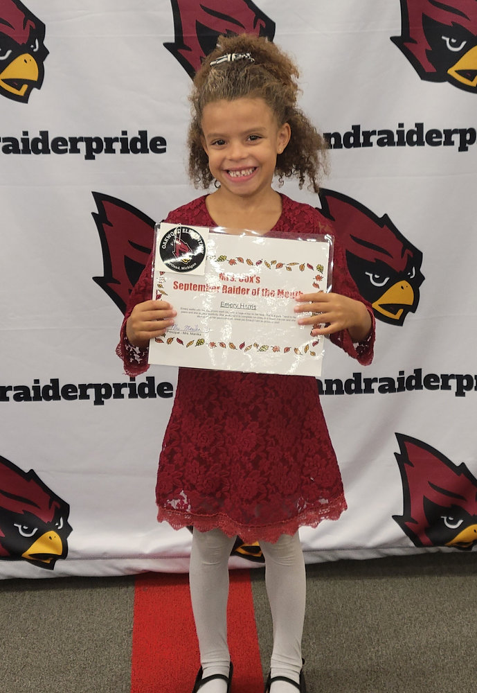 September Raiders of the Month recognized