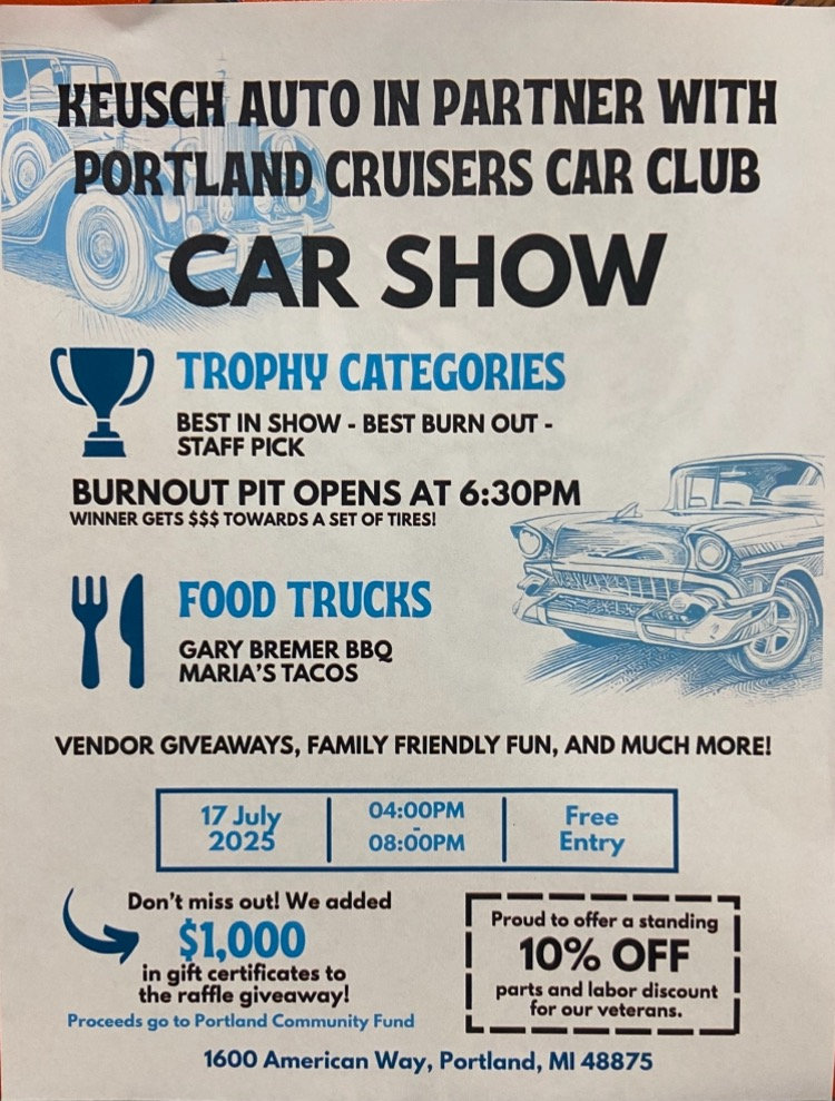 Car Show set for July 17th