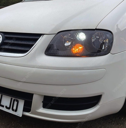 VW CADDY MK3 BLACK HEADLIGHTS 2003-2010 | The VDUB Monkeys