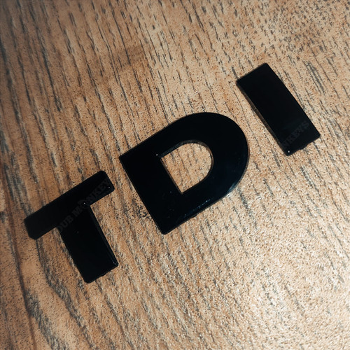 VW TDI BADGE GLOSS BLACK | The VDUB Monkeys