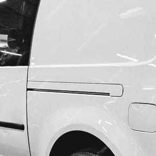 VW CADDY MK3 MK4 SLIDING DOOR RAIL COVER KIT SWB & LWB / MAXI | The ...