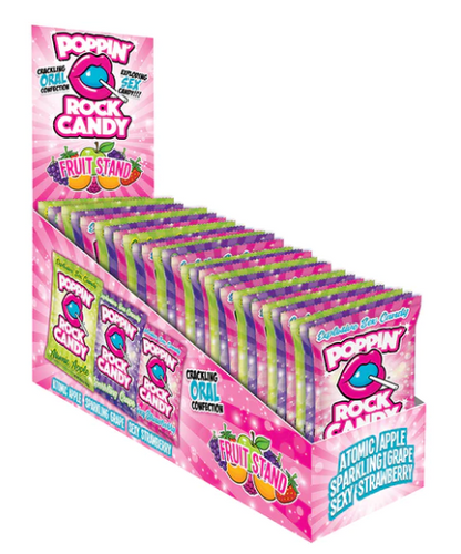 RockCandy - Popping Rock Candy Display - Fruit Stand (36 Pack ...