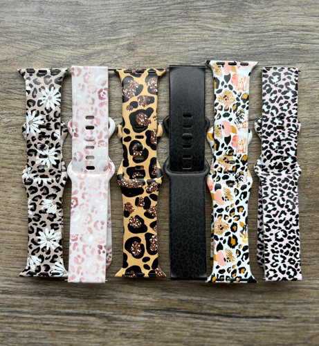 Leopard watch bands | SilvaLiningDesigning