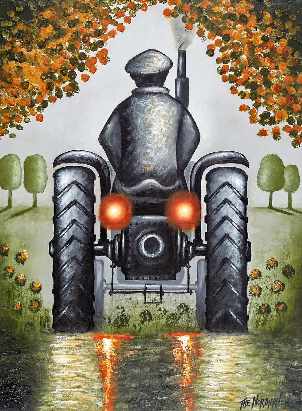 My New Tractor (Back) | Grant Searl Art