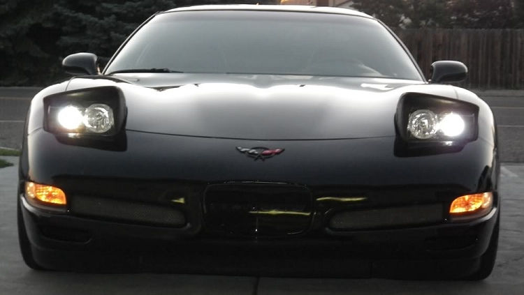 C5 Corvette Projector Headlights Install