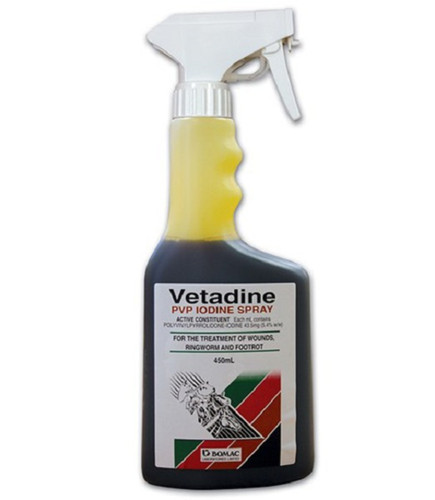 Bayer Vetadine PVP Spray 240Ml | Farmsupplies
