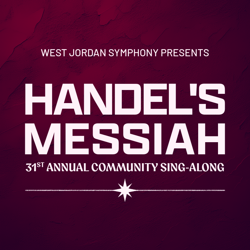 31st Annual Handel's Messiah Community Sing-along | Cultural Arts ...