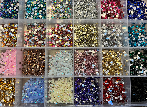 Rhinestone Sample Boxes | Heart Of Gold Creative