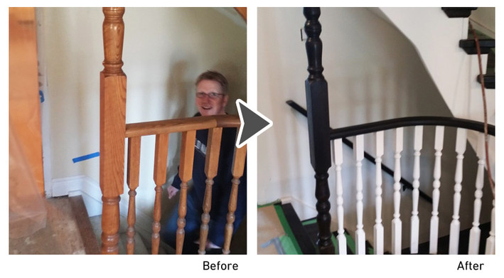 Before and After Stairs | Stair Trek