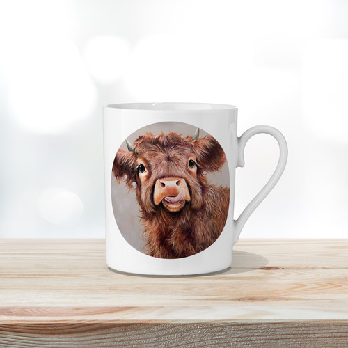 Wee Tablet Fine Bone China Mug | janlairdart