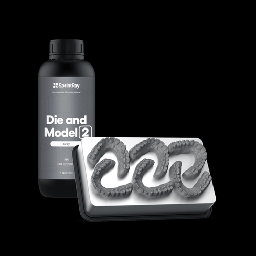 SprintRay Model & Die 2 Grey Resin | AvantGardeDentistry