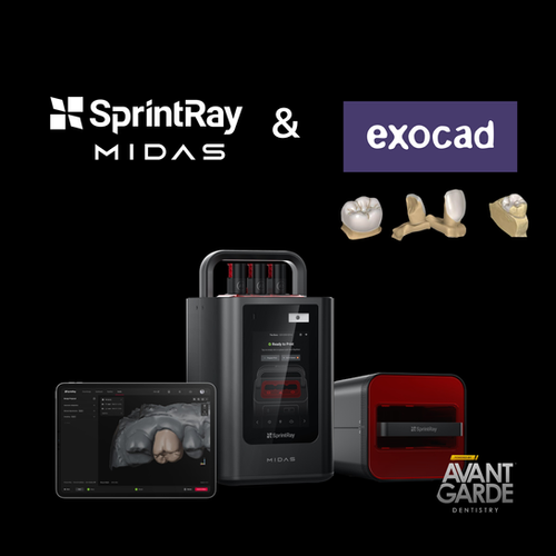 SprintRay Midas Bundle & Exocad Core Bundle | AvantGardeDentistry