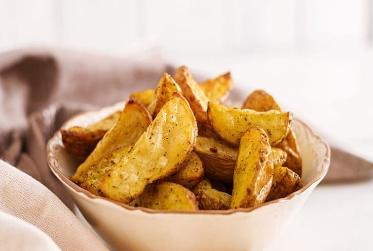Batata frita com casquinha crocante
