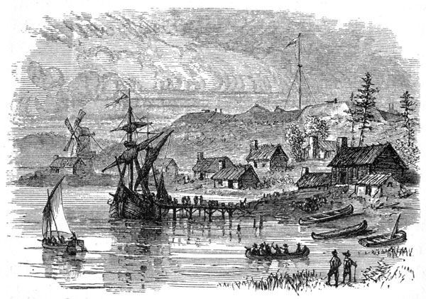 Early American Colonial City: Albany